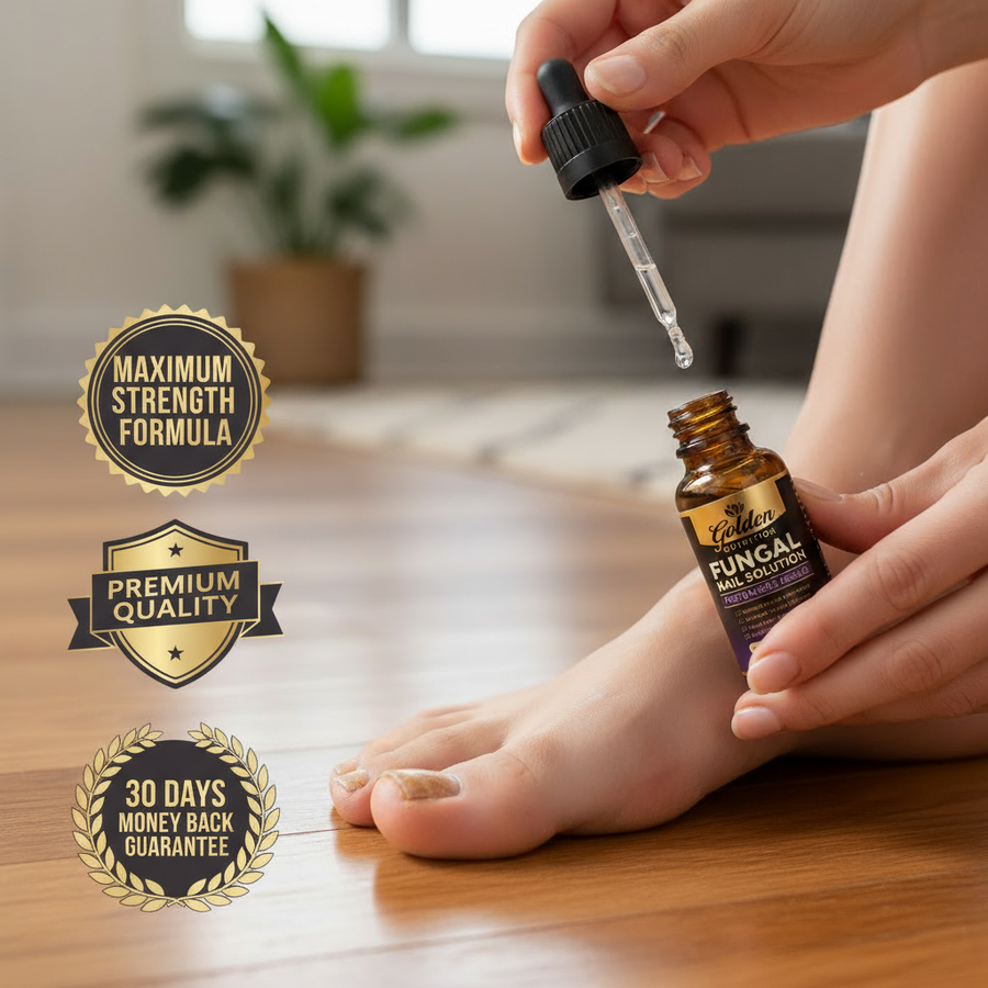 Golden Nutrition Fungal Nail Solution – Maximum Strength Formula (15ml ...